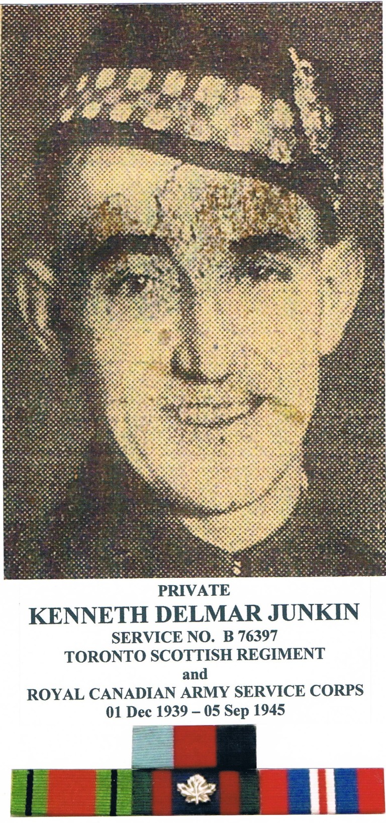 Junkin, Kenneth WW2 – Lakefield War Veterans